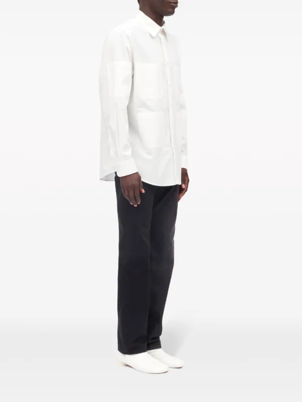 MM6 Maison Margiela Cotton Poplin Shirt | ホワイト | FARFETCH JP MM6 Maison Margiela Cotton Poplin Shirt | ホワイト | FARFETCH JP