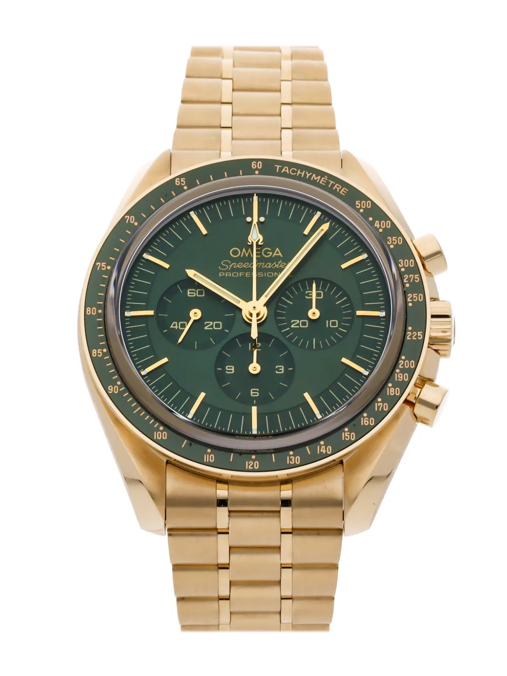 Pre-owned Omega 2023 Speedmaster Moonwatch Professional Moonshine™ 42mm ...