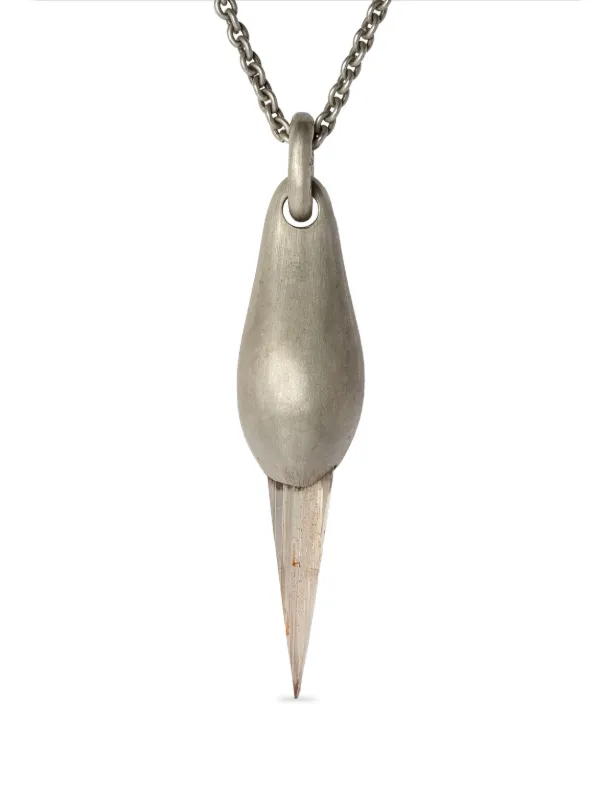 Parts Of Four Chrysalis Pendant Necklace Silver FARFETCH