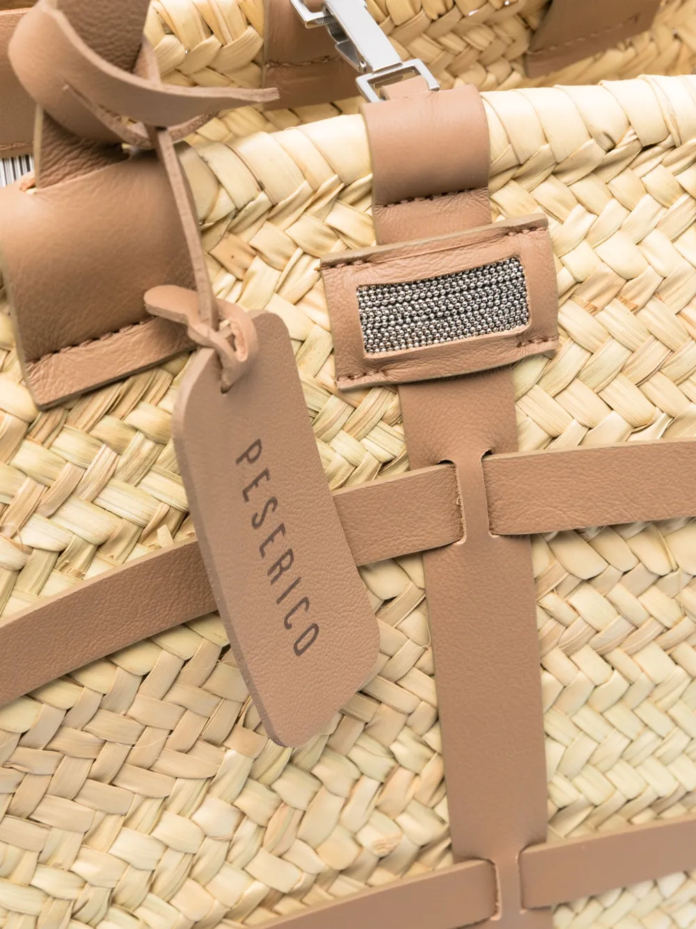 Peserico Woven Straw Beach Bag | Neutrals | FARFETCH