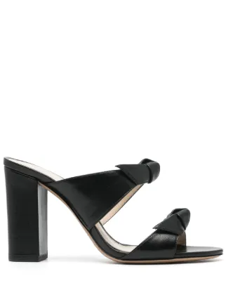 Alexandre Birman Nolita 90mm Leather Sandals | Black | FARFETCH