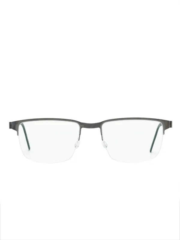 Half rimmed glasses store