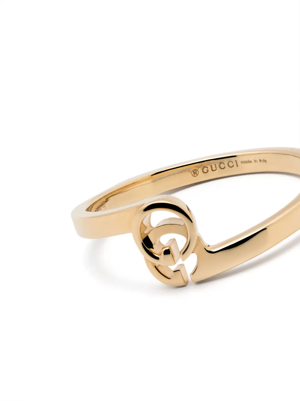 Gucci 18kt Gold GG Running Ring | Gold | FARFETCH