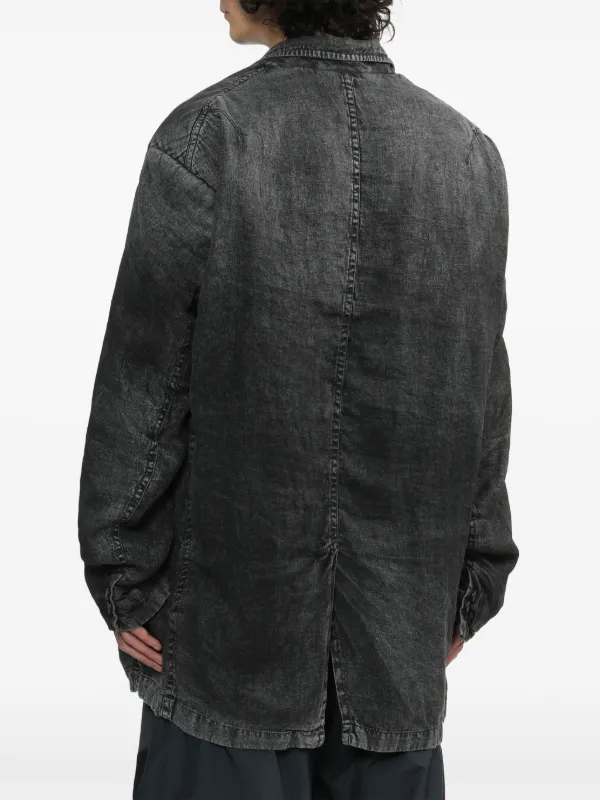 Maison MIHARA YASUHIRO リネンジャケット | ブラック | FARFETCH JP Maison MIHARA YASUHIRO リネンジャケット | ブラック | FARFETCH JP