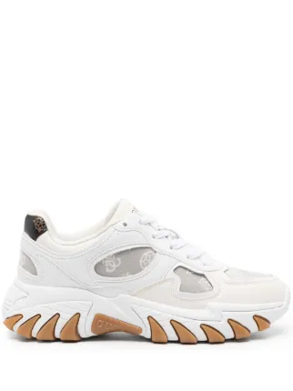 GUESS USA Norina logo-jacquard Chunky Sneakers | White | FARFETCH AO