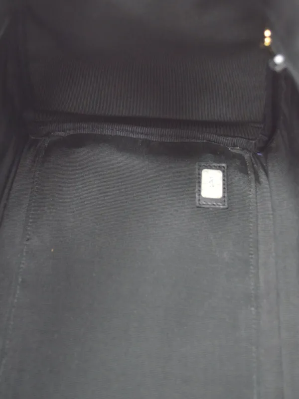 CHANEL Pre-Owned 1997 ココマーク デニムハンドバッグ | ブルー CHANEL Pre-Owned 1997 ココマーク デニムハンドバッグ | ブルー