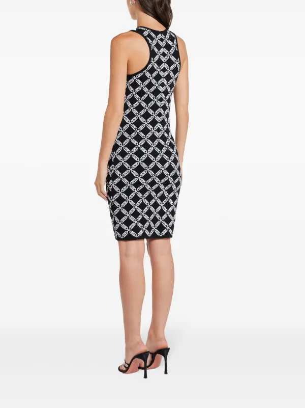 Michael kors black white dress store