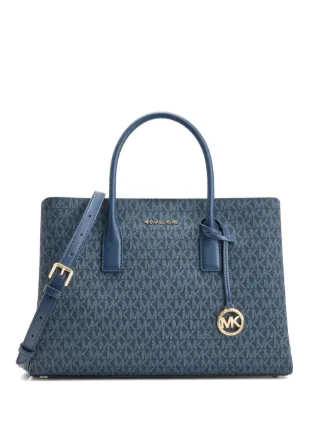 Michael Kors Large Ruthie Tote Bag Blue FARFETCH CA