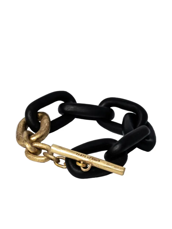 Parts Of Four Toggle Chain Bracelet Black FARFETCH