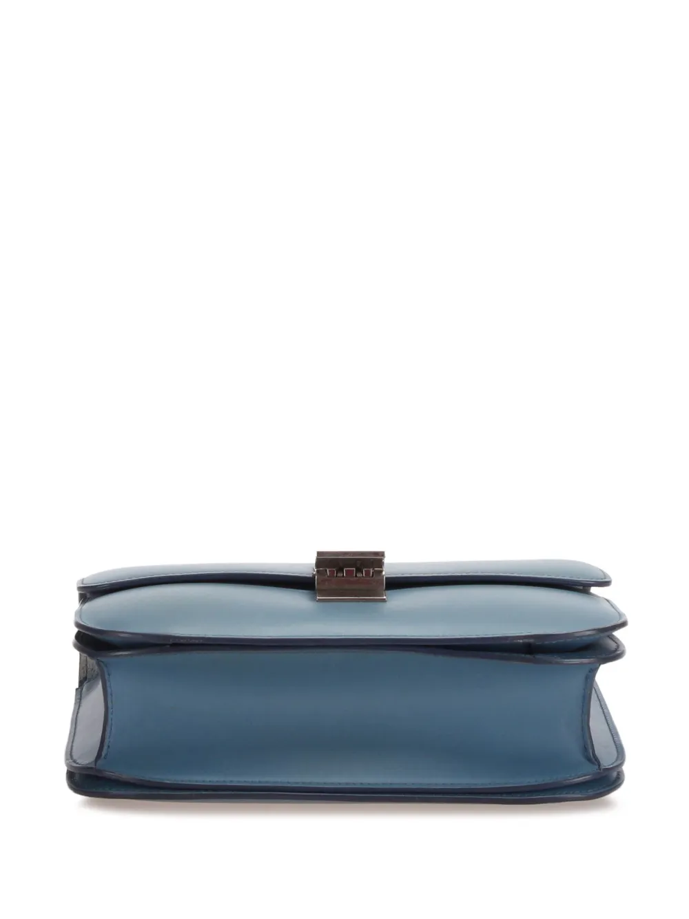 Céline Pre-Owned Medium Classic Box Crossbody Bag | Blue | FARFETCH