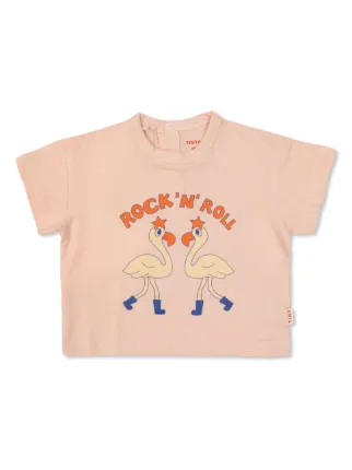 Tiny Cottons graphic-print T-shirt | Pink | FARFETCH