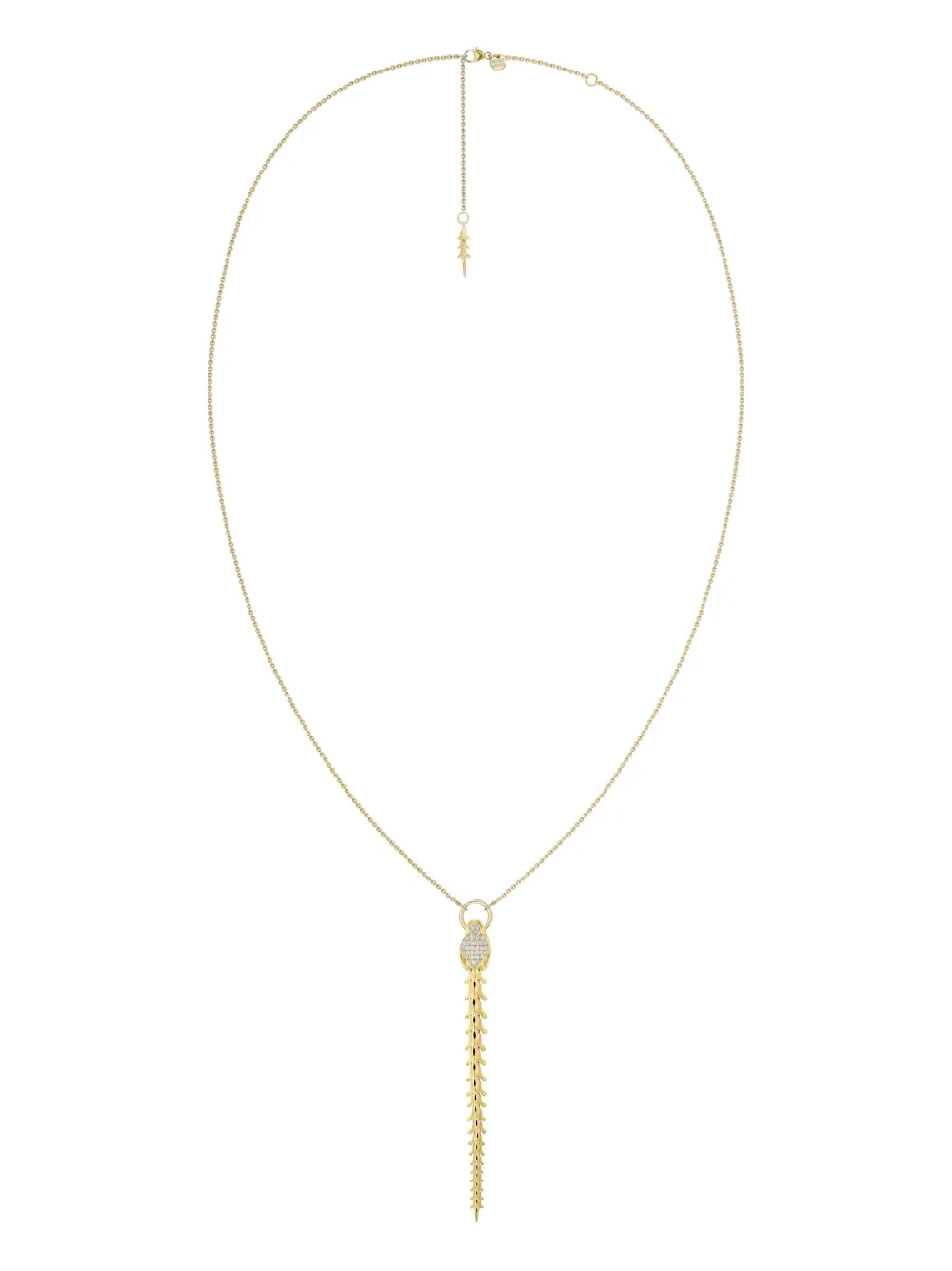 Shaun Leane 18K Gold And Sterling Silver Serpent's Trace Diamond ...
