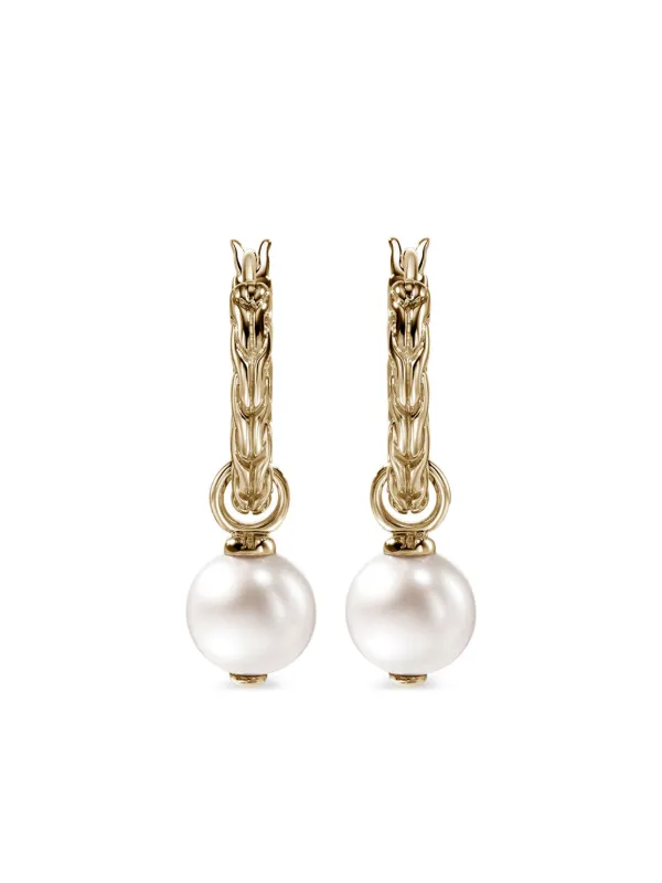 Essential pearl earrings store