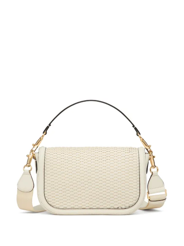 Valentino Garavani Alltime Woven Leather Shoulder Bag Valentino Garavani Alltime Woven Leather Shoulder Bag