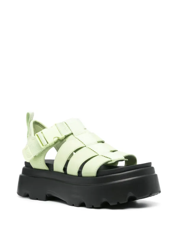 Ugg leather sandals store