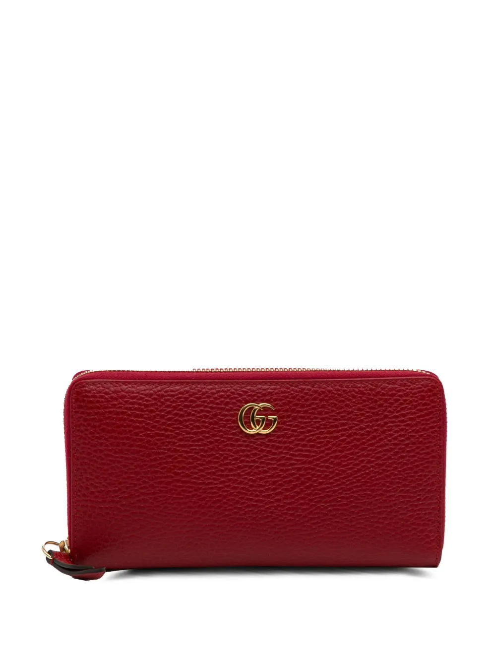 Gucci Pre-Owned 2015-2022 Pre-Owned Gucci GG Marmont Leather Zip Around ... Gucci Pre-Owned 2015-2022 Pre-Owned Gucci GG Marmont Leather Zip Around ...