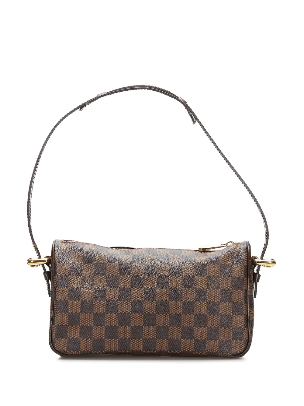 Louis Vuitton Pre-Owned 2007 Damier Ebene Ravello GM Shoulder Bag ...