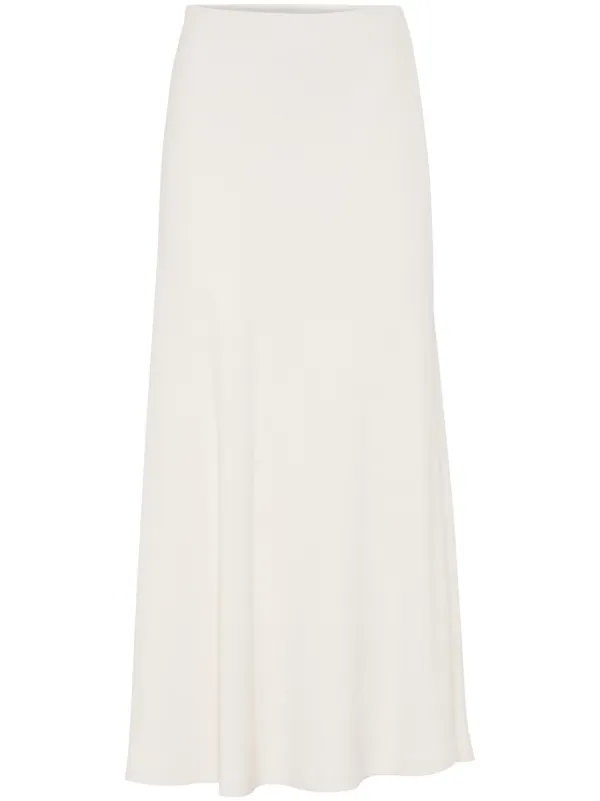 Brunello Cucinelli A line Maxi Skirt White FARFETCH LB