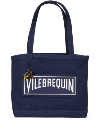 Vilebrequin Strandtasche Mit Logo-Applikation | Blau | FARFETCH DE
