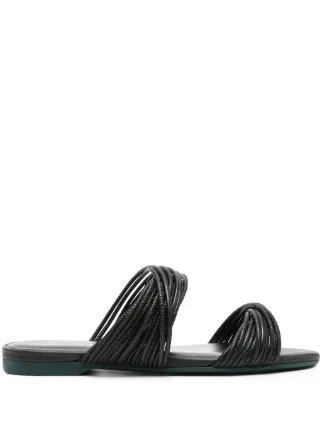 Patrizia Pepe multi-strap Leather Sandals | Black | FARFETCH