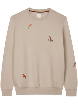 Paul Smith logo-embroidery Sweatshirt | Neutrals | FARFETCH AO