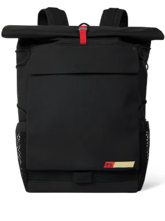 PS Paul Smith Roll-Top Backpack | Black | FARFETCH AO