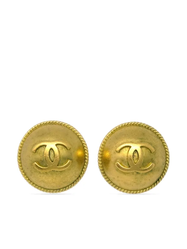 Chanel earrings farfetch store