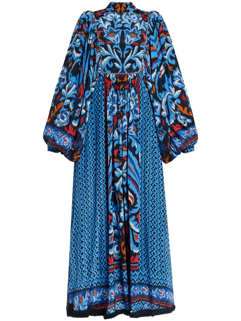 FARM Rio Toucans Scarf Maxi Dress - Farfetch