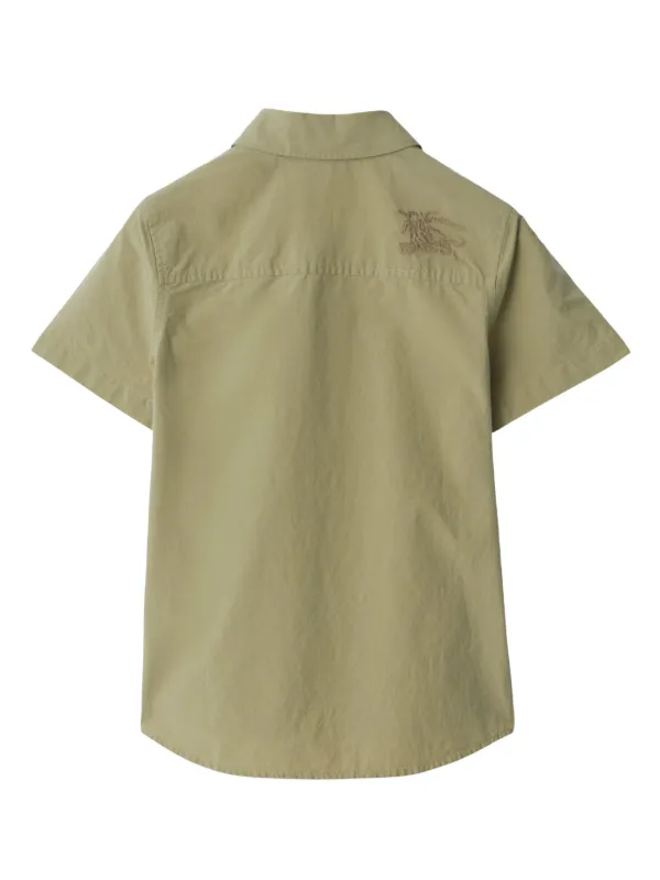 Burberry shirt kids green store