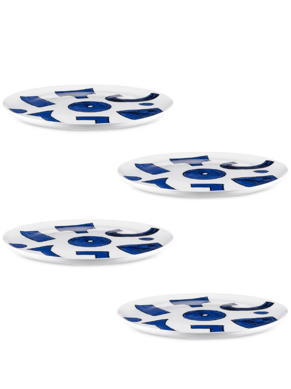 Alessi x Naoto Fukasawa Itsumo Dinner Plates (set Of four) | White ...