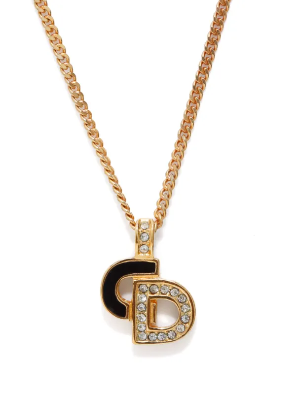 Dior d necklace store