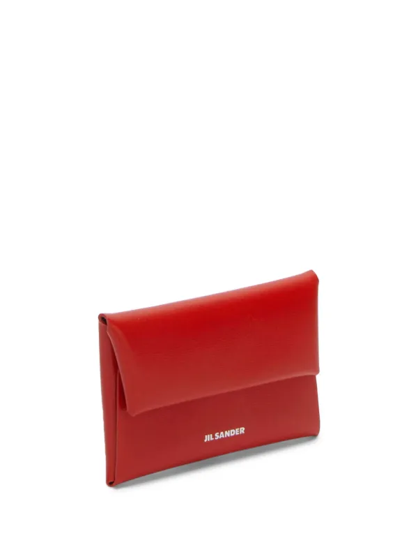 Jil Sander Mini Leather Coin Purse Red FARFETCH IE
