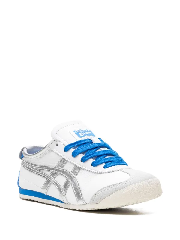 Asics mexico 66 white blue store
