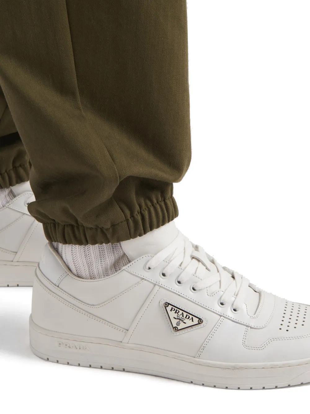 Prada Tenis Downtown | Blanco | FARFETCH MX