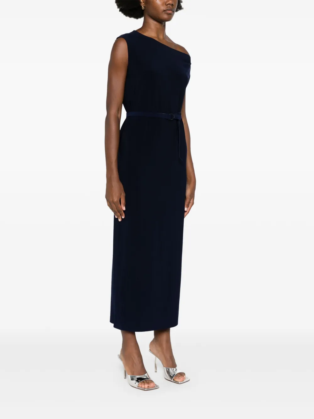 Norma Kamali Drop Shoulder Dress | Blue | FARFETCH