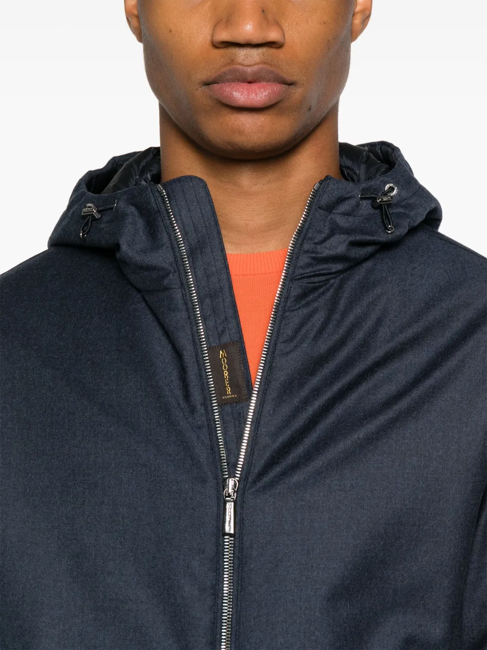 Moorer Oniro-Stp Padded Jacket | Blue | FARFETCH