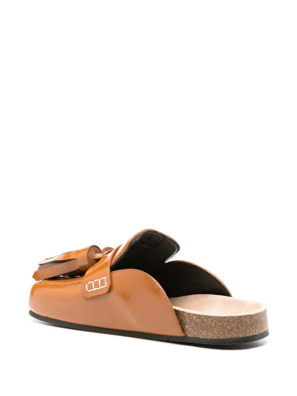 JW Anderson タッセル レザーミュール | ブラウン | FARFETCH JP JW Anderson タッセル レザーミュール | ブラウン | FARFETCH JP