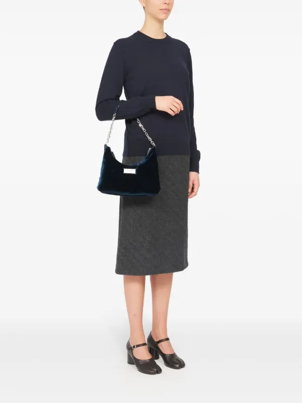 Maison Margiela Glam Slam Hobo Shoulder Bag | Blue | FARFETCH Maison Margiela Glam Slam Hobo Shoulder Bag | Blue | FARFETCH