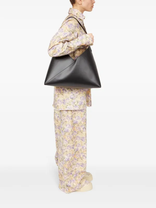 MM6 Maison Margiela Large Fortune Cookie Leather Tote Bag MM6 Maison Margiela Large Fortune Cookie Leather Tote Bag