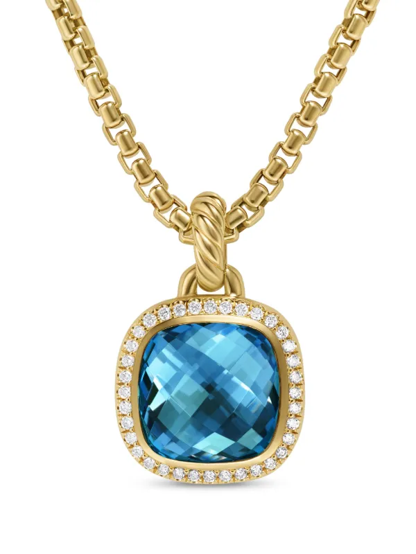 David Yurman Pendente Albion In Oro Giallo 18kt Con Topazi e Diamanti Oro FARFETCH IT