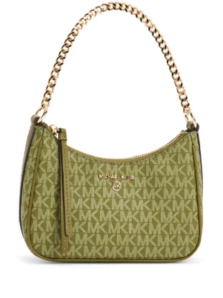 Michael Kors Jet Set Shoulder Bag Green FARFETCH ZA