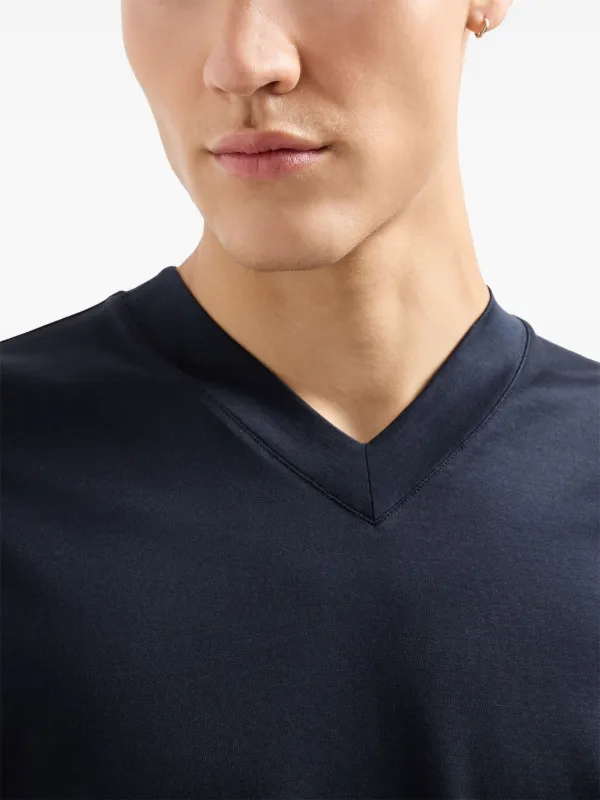 Emporio armani v neck t shirt store