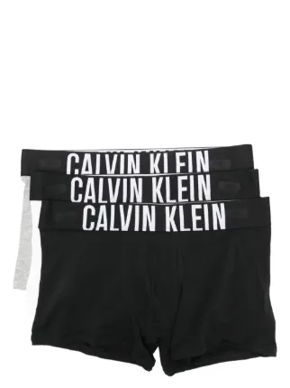 Calvin Klein logo-waistband Boxers (pack Of three) | Black | FARFETCH HK