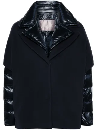 Herno Layered Puffer Jacket | Blue | FARFETCH