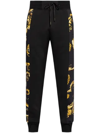Versace Jeans Couture Chromo Couture Sweatpants | Black | FARFETCH