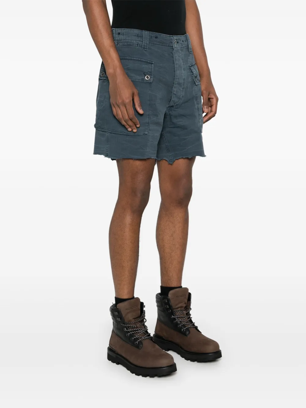 Polo Ralph Lauren Shorts Cargo Con Bordes Sin Rematar | Azul | FARFETCH MX