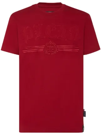 Philipp Plein SS Gothic Plein T-shirt | Red | FARFETCH