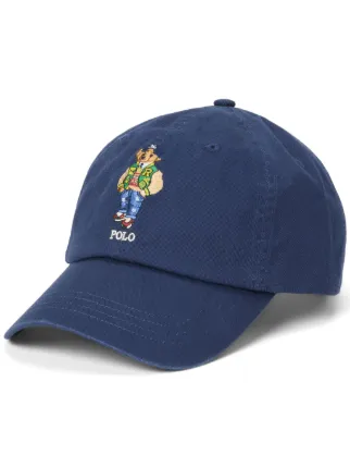 Polo Ralph Lauren Polo Bear Baseball Cap | Blue | FARFETCH