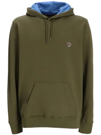 PS Paul Smith Cotton Hoodie | Green | FARFETCH