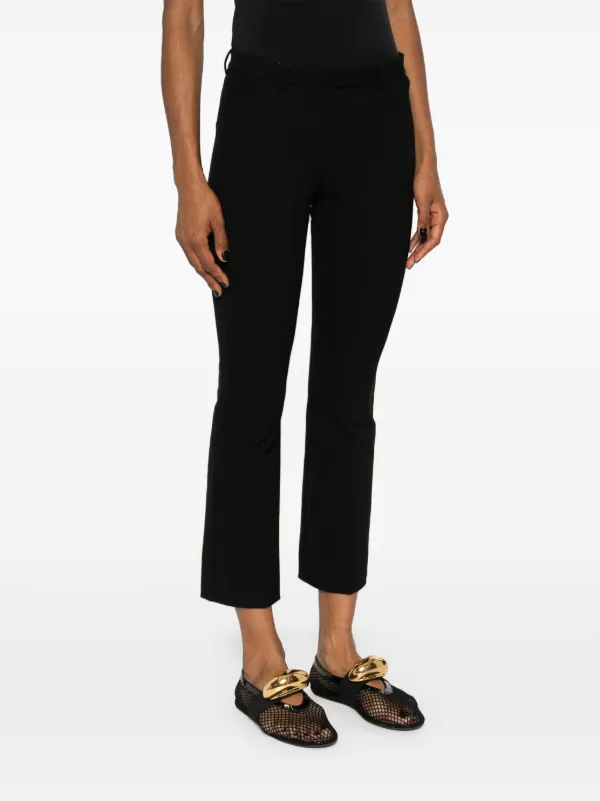 S Max Mara Umanita クロップドテーラードパンツ | ブラック S Max Mara Umanita クロップドテーラードパンツ | ブラック